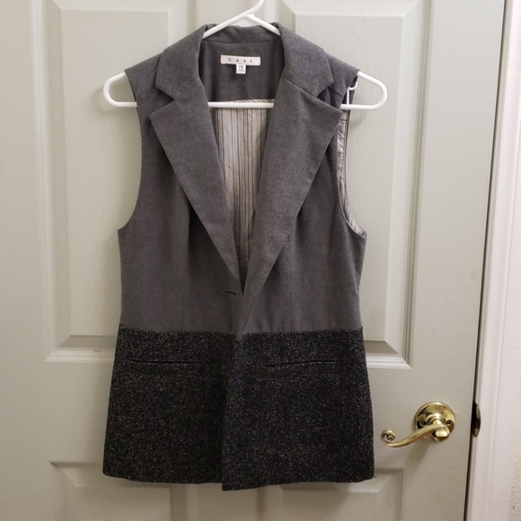 CAbi | Jackets & Coats | Cabi Twotoned Vest | Poshmark